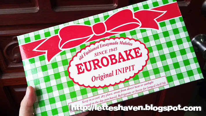 Lette's Haven: Eurobake Original Inipit of Bulacan
