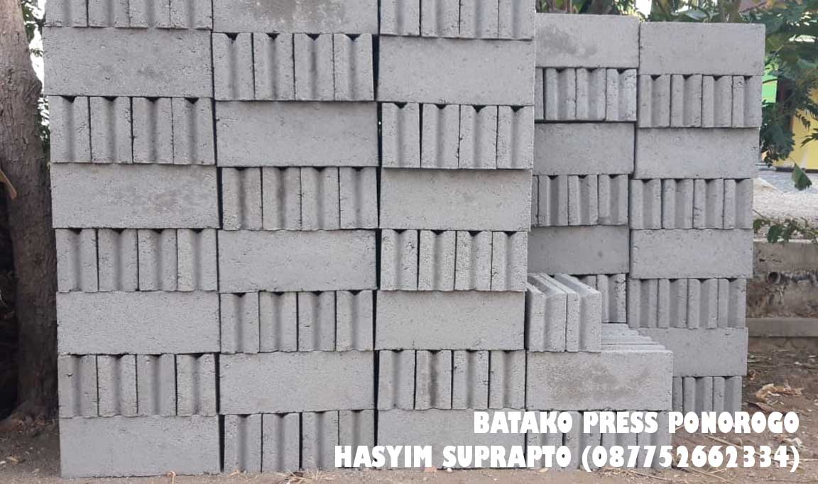 Jual Batako Press Murah & Berkualitas, PONOROGO dan sekitarnya ~ Area ...