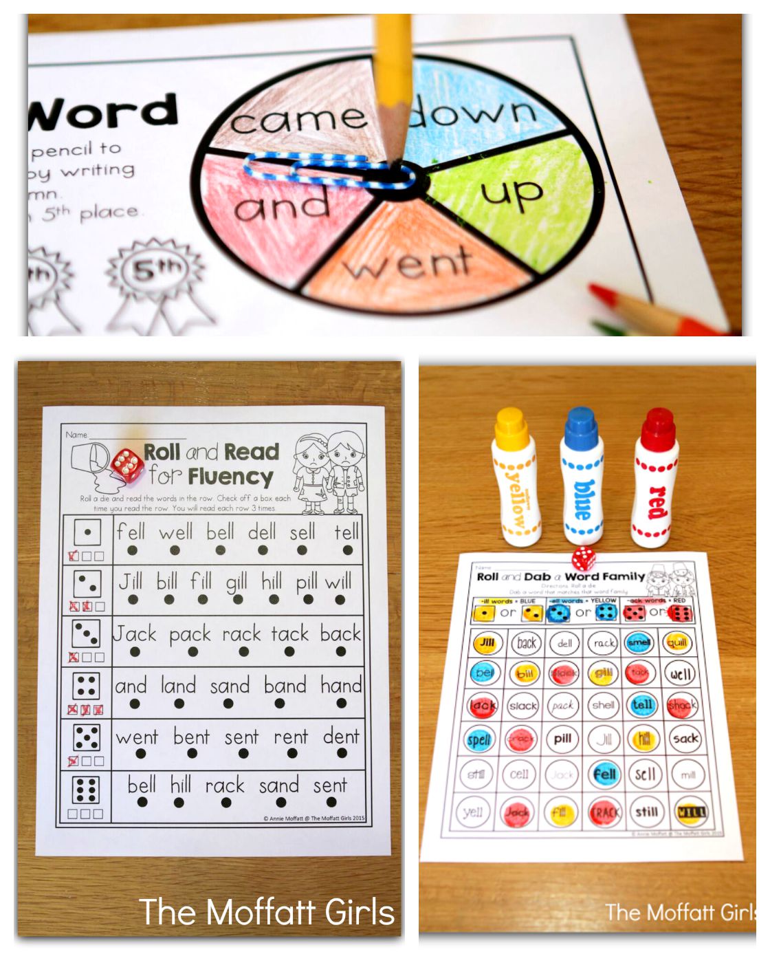 Teaching Word Work and Reading Comprehension through Nursery Rhymes!