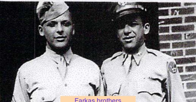 Climbing My Family Tree: Family Tree Veterans: The Farkas Brothers