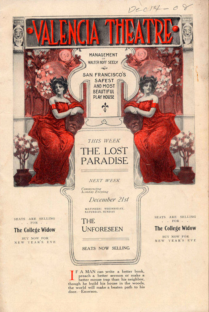 San Francisco Theatres: The Valencia Theatre