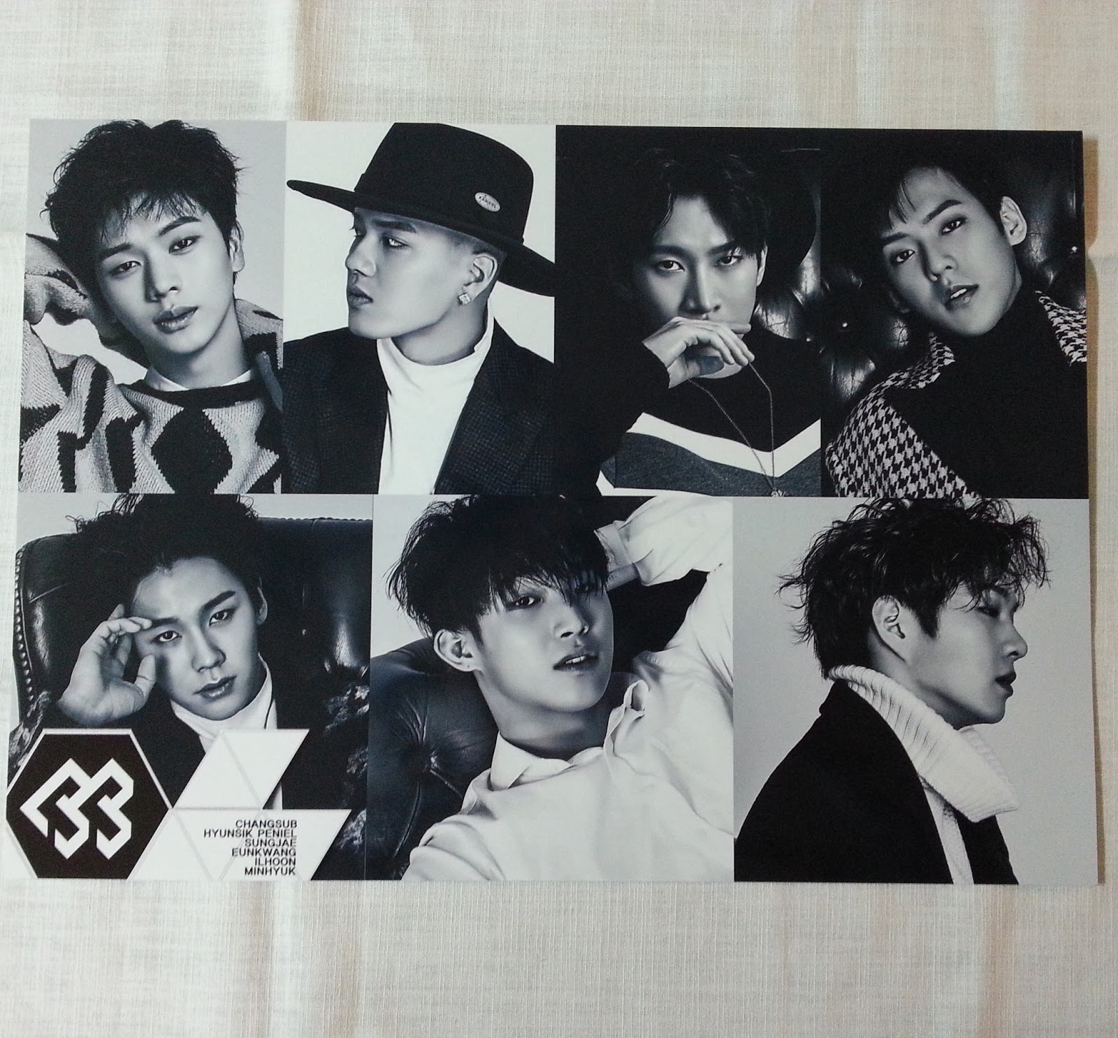Hyuny's Collection: BTOB Photo Poster A3 Bromide KPOP Star Gift Hard Tube