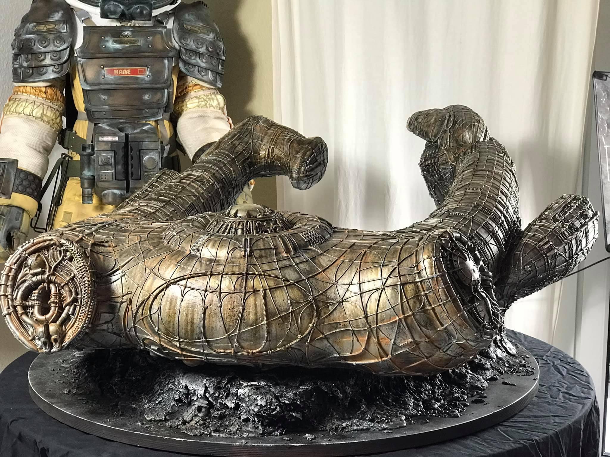 JIMSMASH ! ! !: BREATHTAKING ‘ALIEN’ DERELICT SHIP MODEL