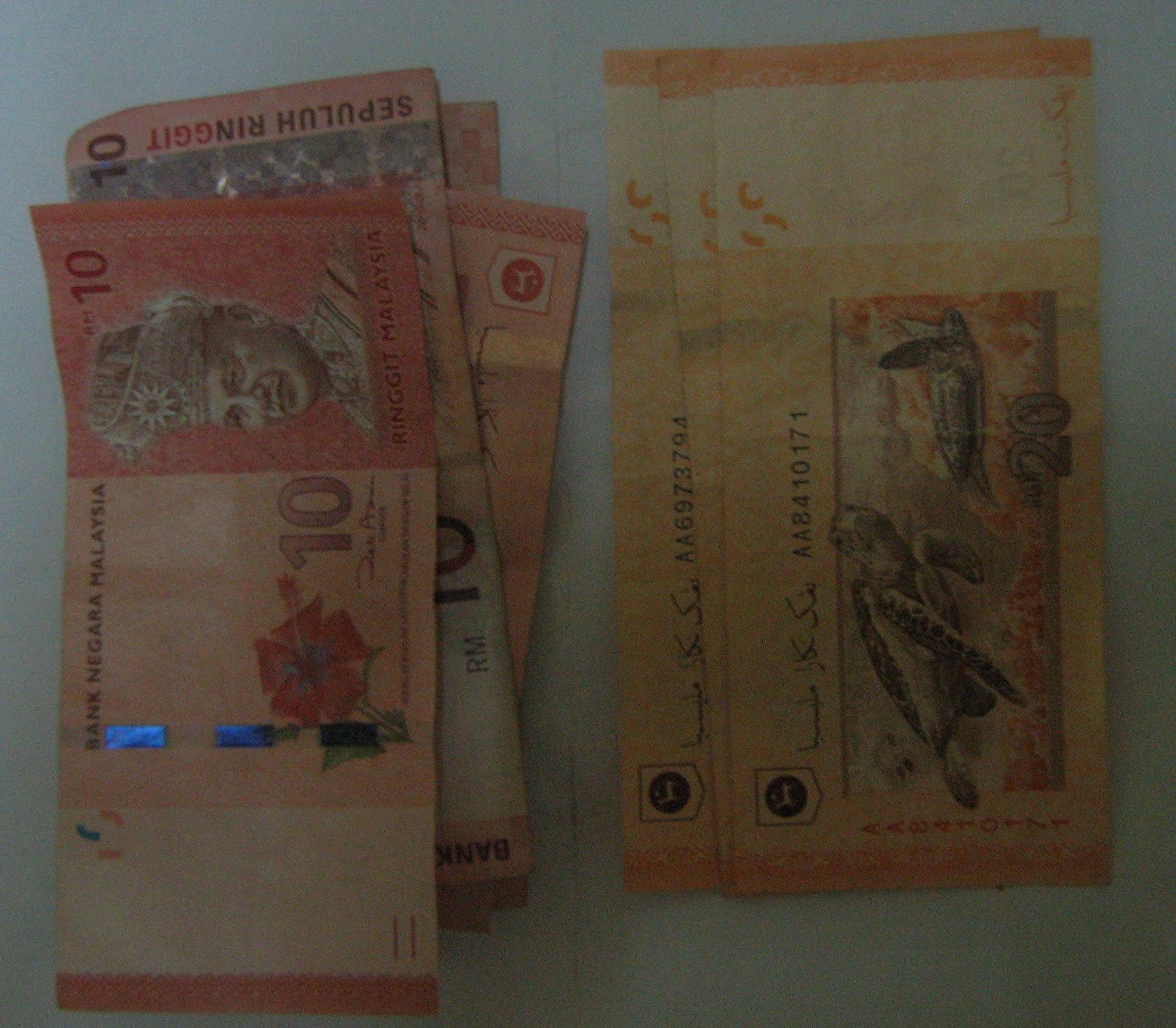 depankanta.blogspot.com: WANG KERTAS RM20, WARNA YANG MENGELIRUKAN