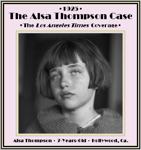 Female Serial Killer Index: Alsa Thompson - The Los Angeles Times ...