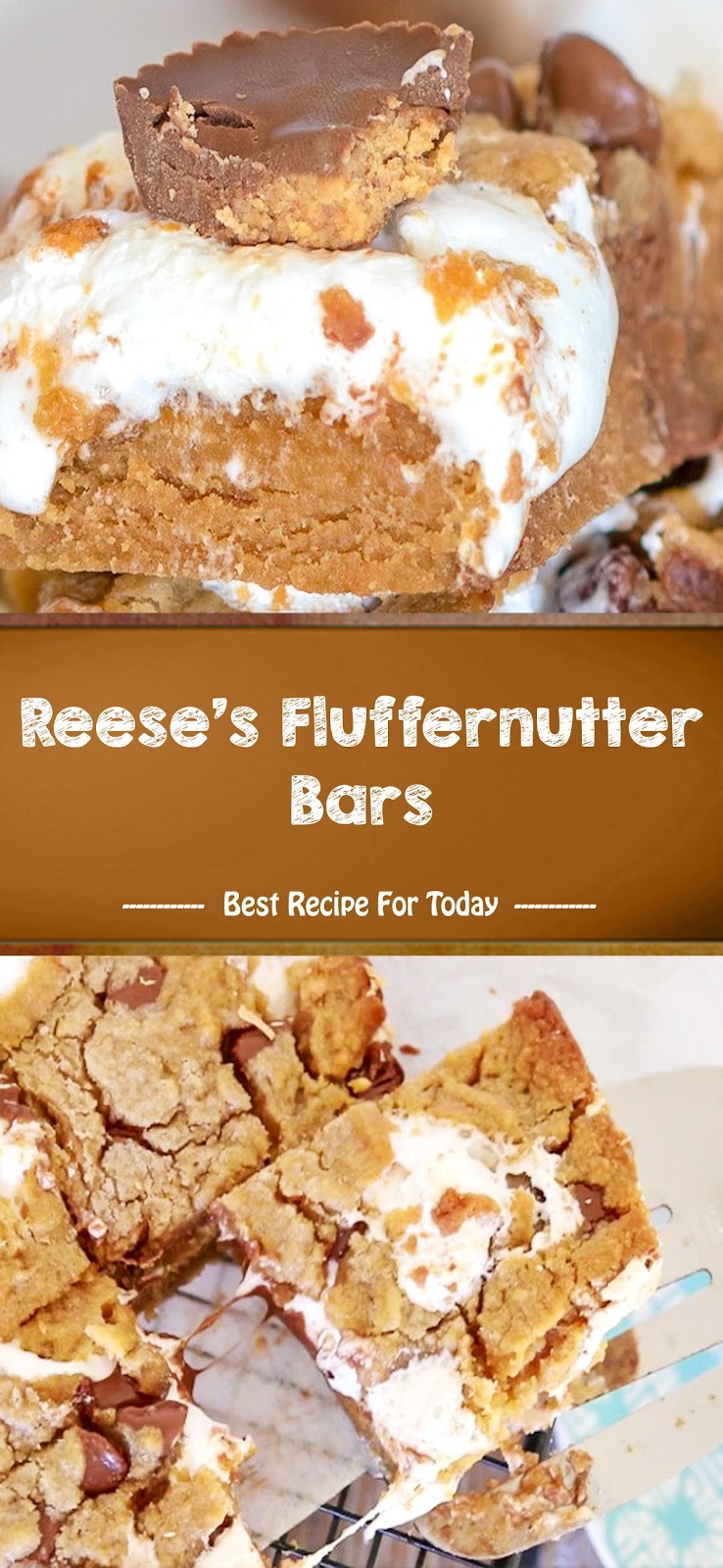 Reese's Fluffernutter Bars
