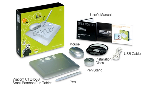 DUNIAHECK: Cara dan Fungsi Menggunakan Bamboo Fun Tablet