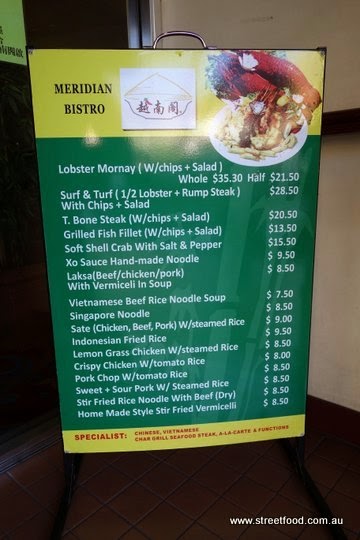 B-Kyu: Meridian Hotel Bistro ~ Chinese\Vietnamese - Hurstville