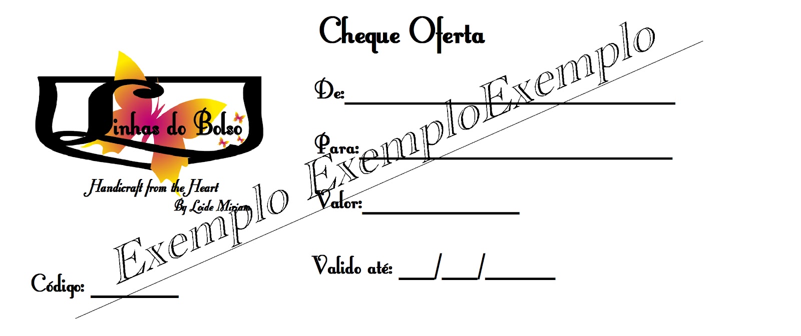 Linhas do Bolso: Cheque Oferta