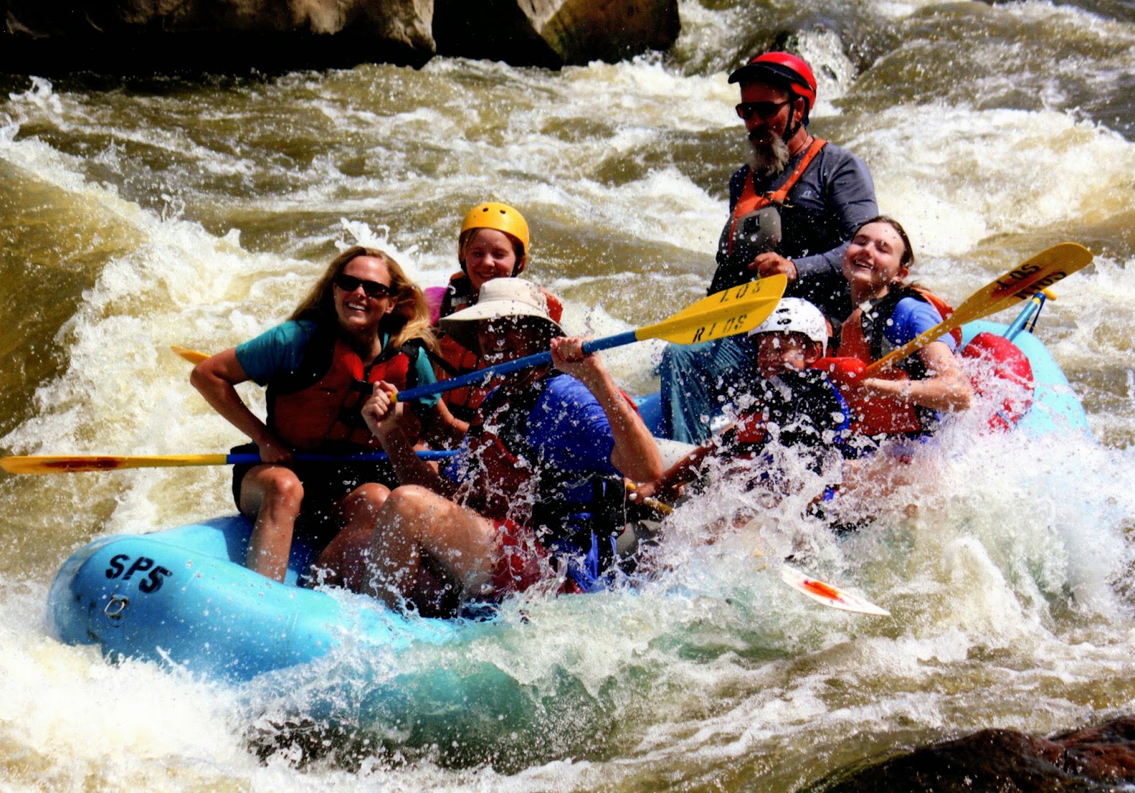 Adventures of the Girls and their Little Brother: Professional Rafting ...