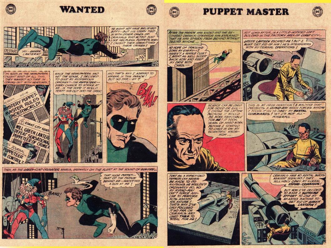 Dave's Comic Heroes Blog: Wanted Signalman, Clock King, Puppet Master ...