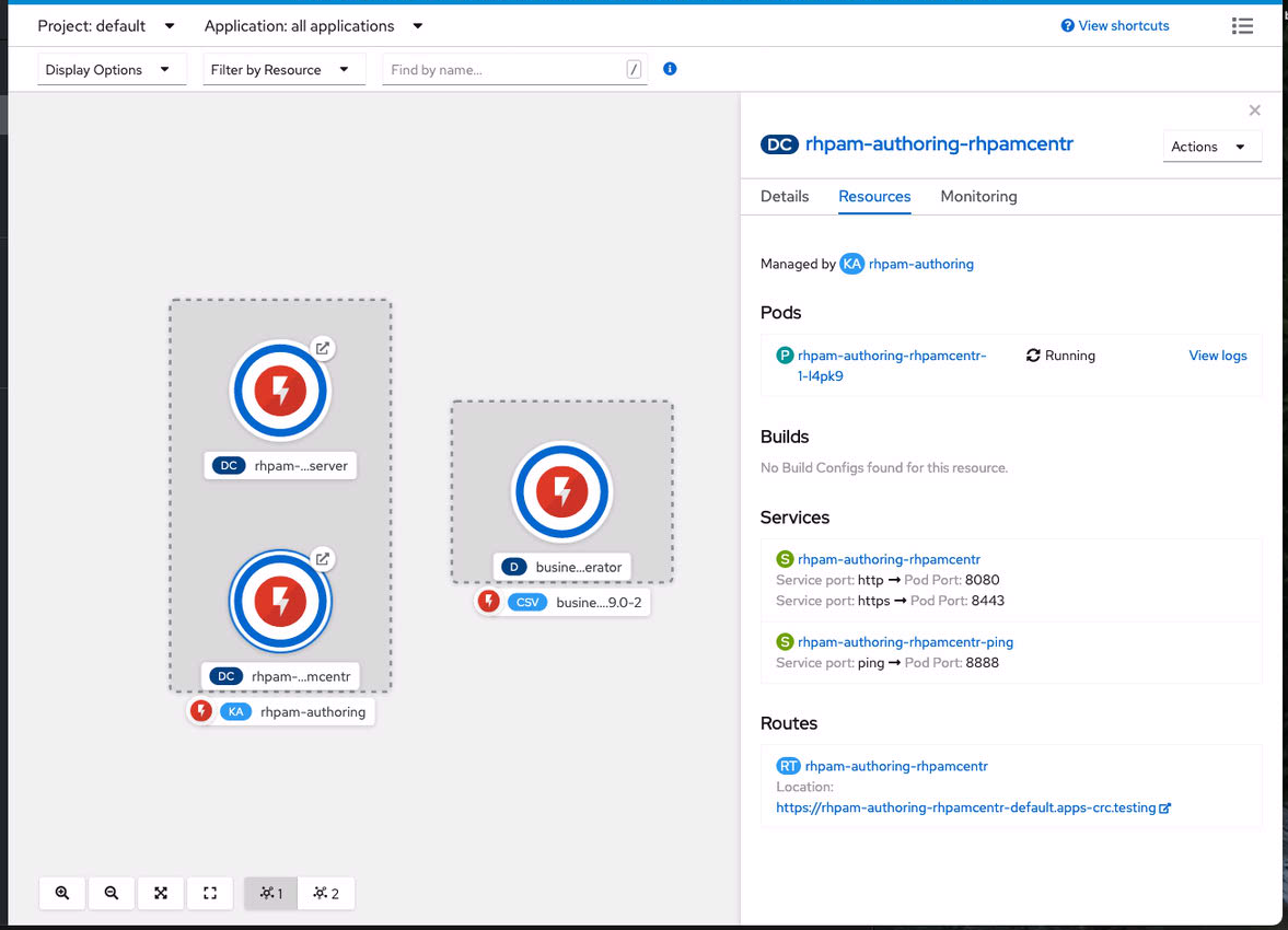 Eric D. Schabell: CodeReady Containers - Installing business automation ...