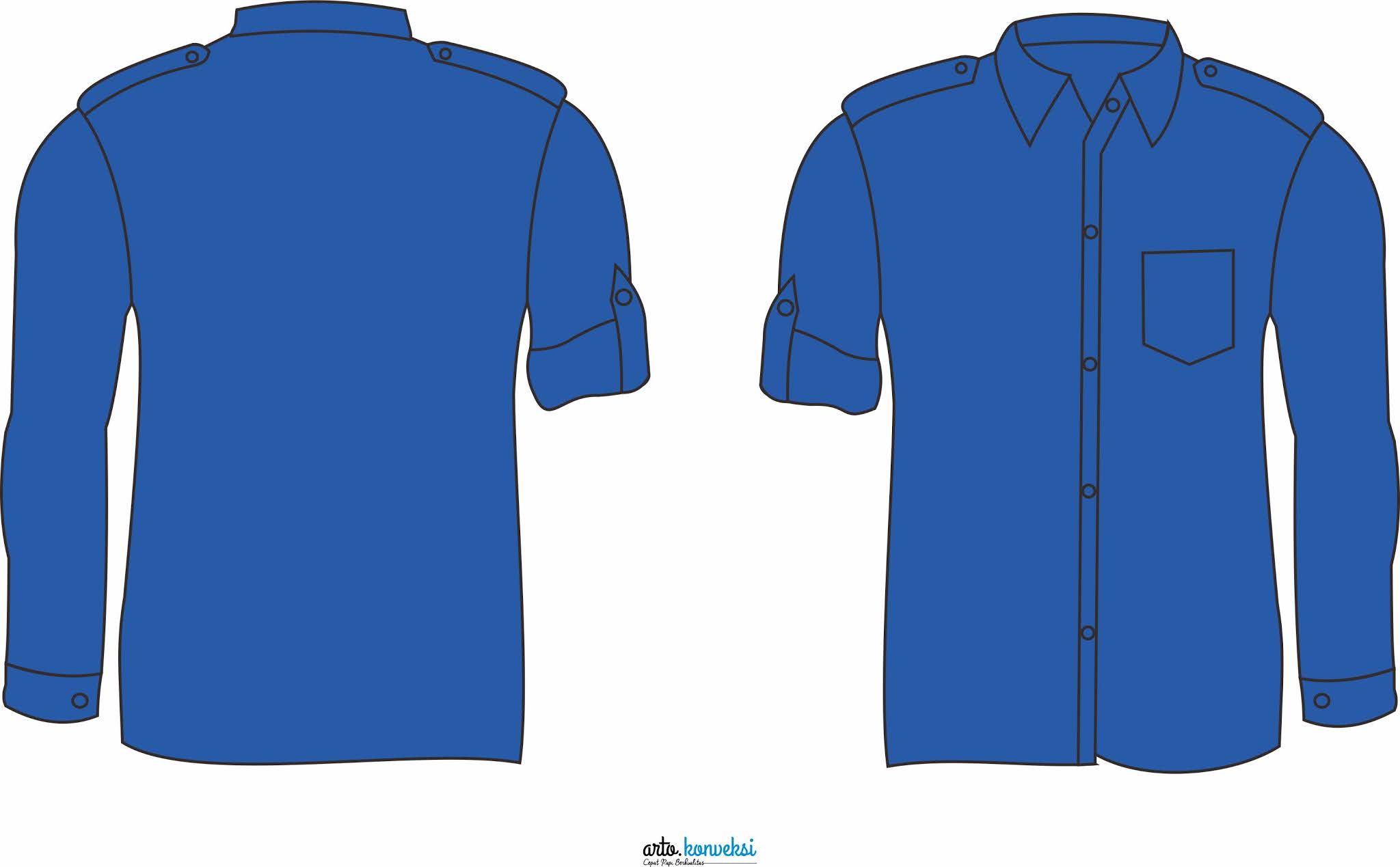 30+ Desain Baju PDH Polos - 0856-333-0071 Konveksi & Bordir