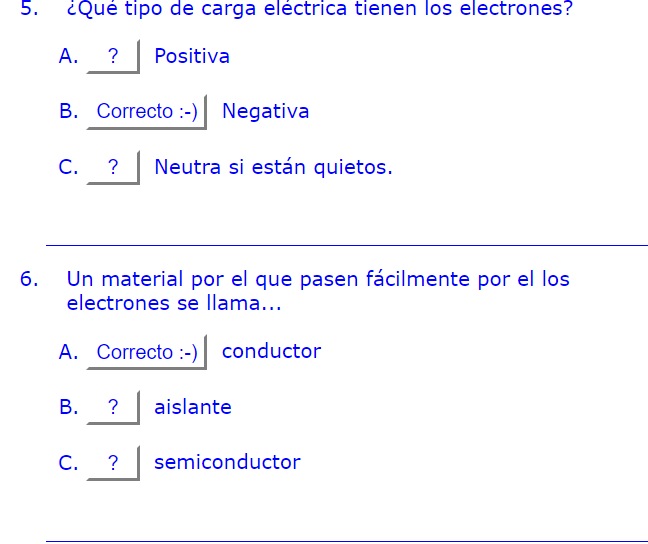 PORTAFOLIO DIGITAL DE EVIDENCIAS : preguntas de electricidad