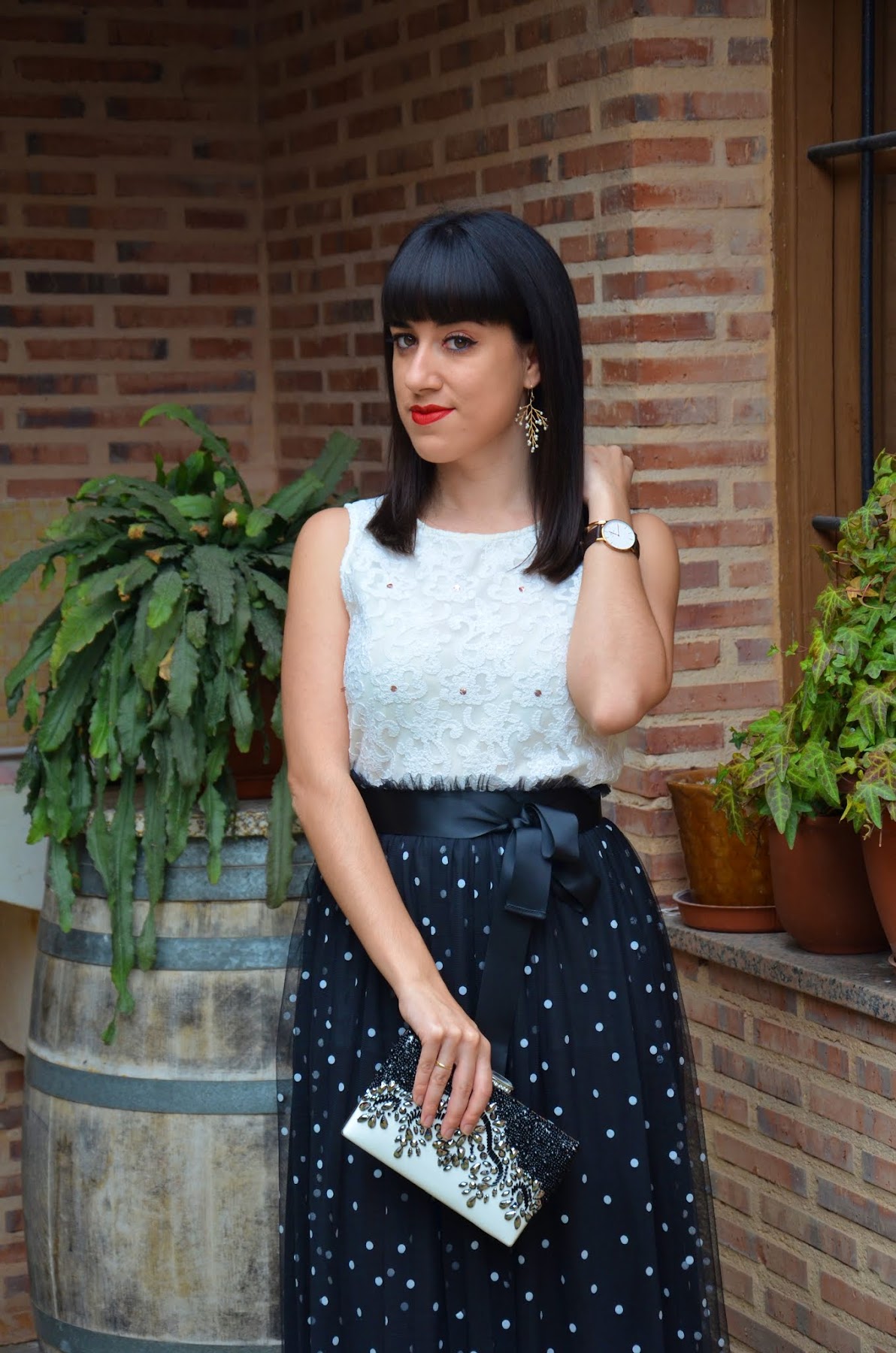 El Baúl de Raquel: SHEIN Spring Collection | Maxi falda de tul y lunares