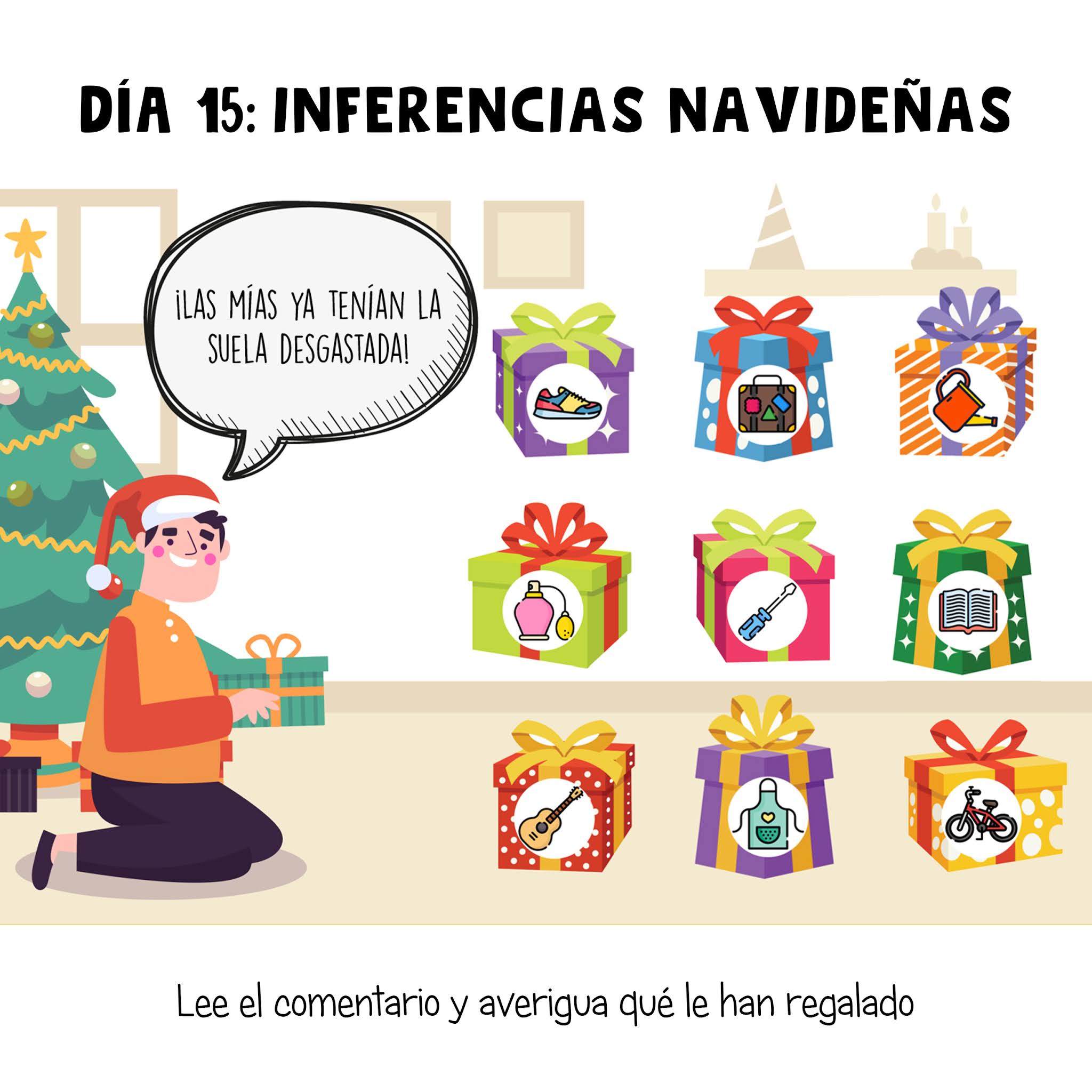 Actividad interactiva: Calendario de Adviento (Semana 3)