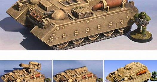 Wargame News and Terrain: Armorcast: New Armorcast Main Battle Tank and ...