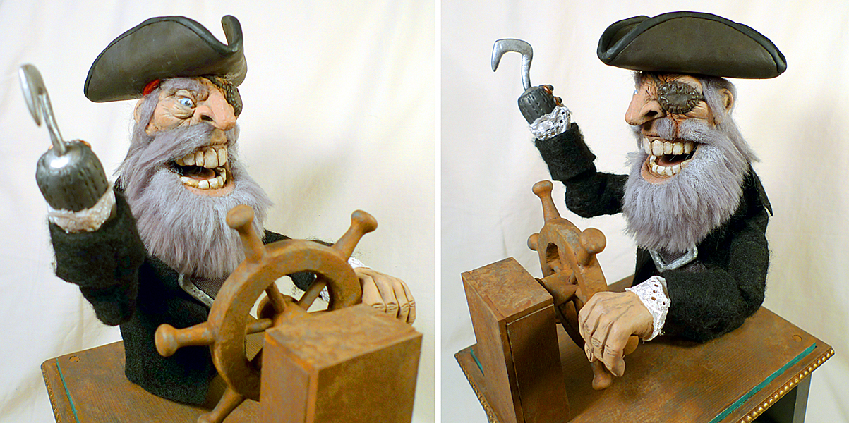 LUDstuff!: AUTOMATA - "Pirate Puppet" FINISHED!