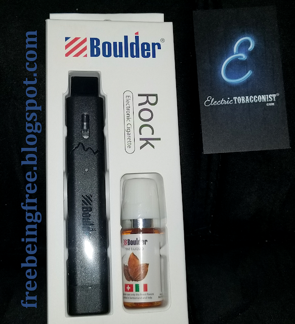 Being Free: **REVIEW** Boulder Rock Vape Pen