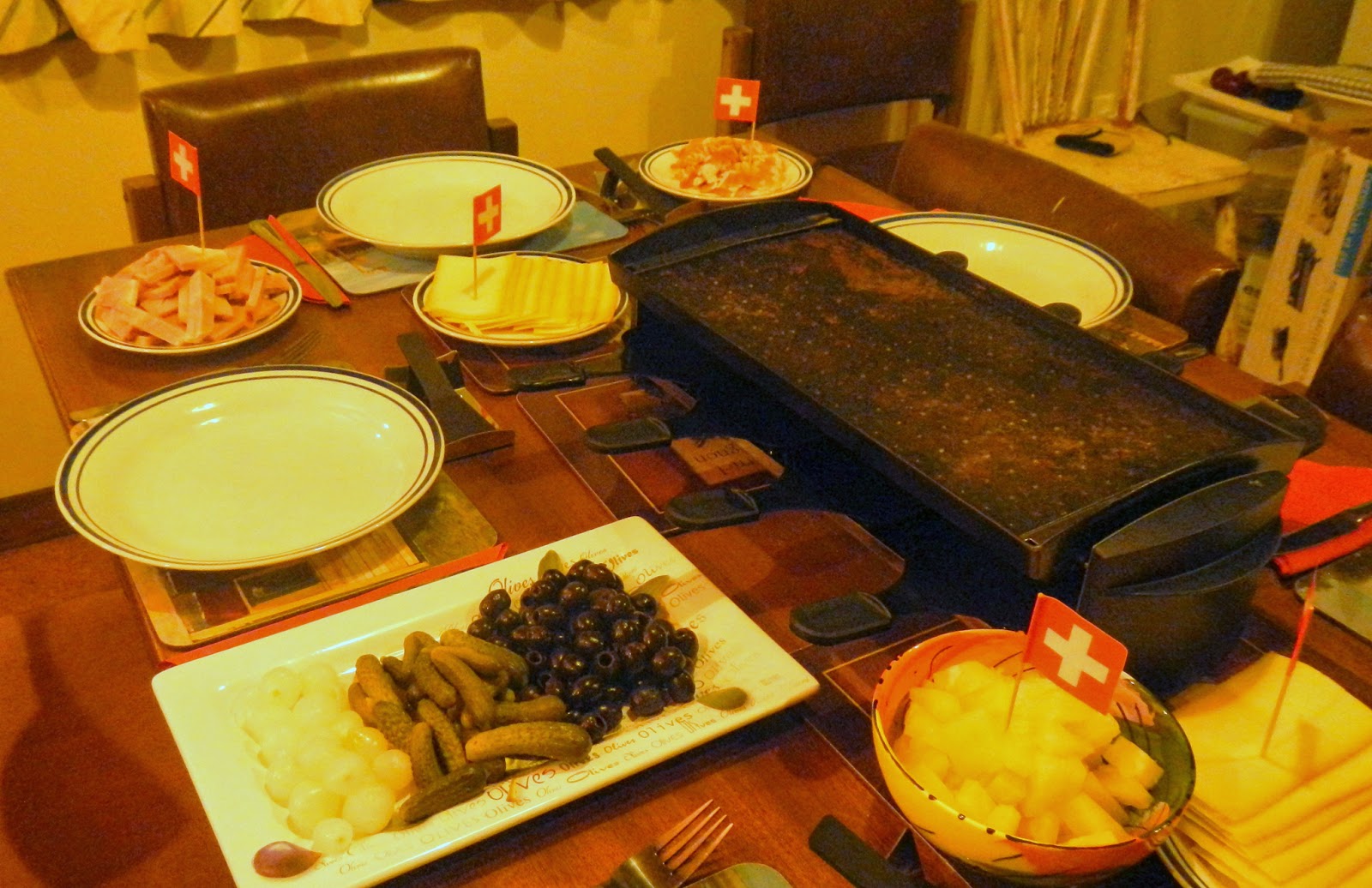 Licorice Allsorts: Raclette - A Traditional Swiss Dinner...