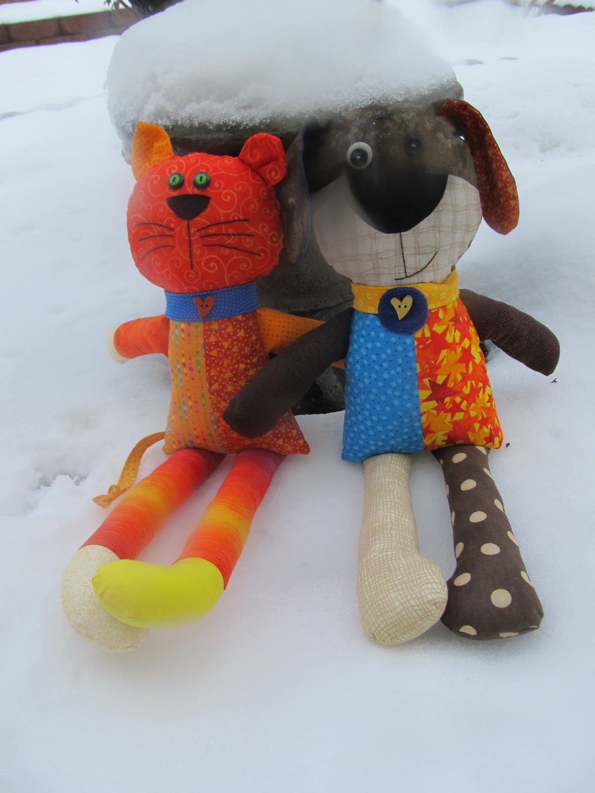 Patchouli Moon Studio: Harry Hound & Miss Kitty & Think Green