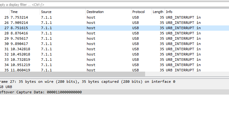 Decoding Mixed Case USB Keystrokes from PCAP Decoding Mixed Case USB Keystrokes from PCAP