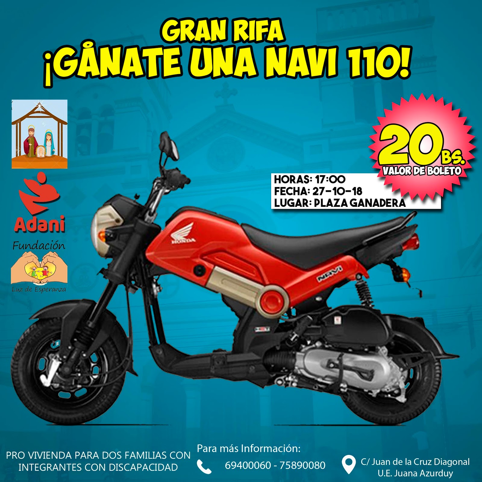 ADANI: ¡Gánate una Navi 110!