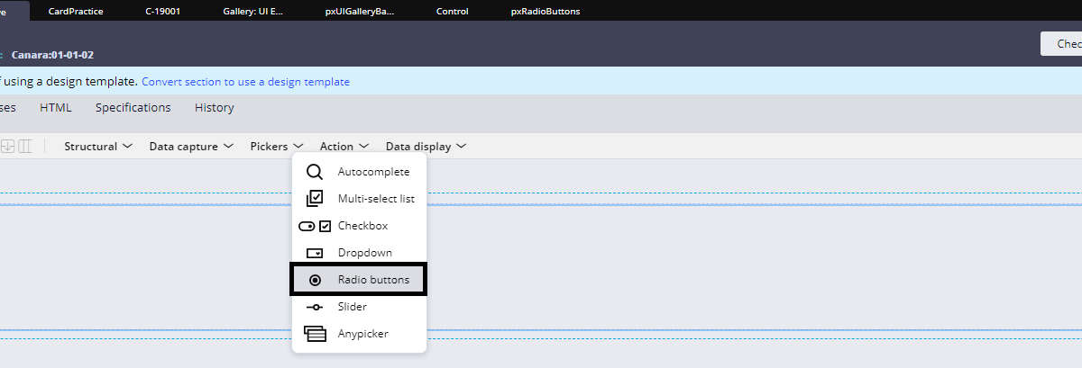 Pega Learnings: pxRadioButtons Control Format Pega