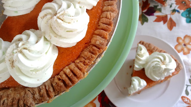 At Home with the Loverbees: Carrot Cardamom Pie with Pistachio Cardamom ...