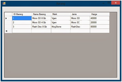 Umisa-MH: Menampilkan Database ke DataGridView VB.Net 2010
