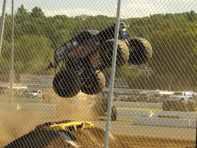 Monster Jam at the Stafford Motor Speedway