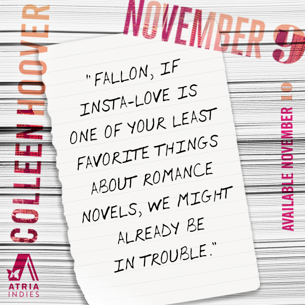 Naughty and Nice Book Blog: BLOG TOUR ~ NOVEMBER NINE by COLLEEN HOOVER