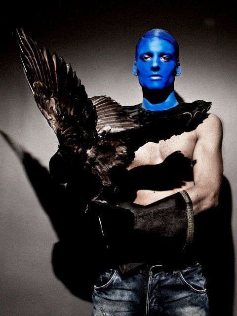 Men Carrying Birkins: Niels Raabe by Markus Lambert