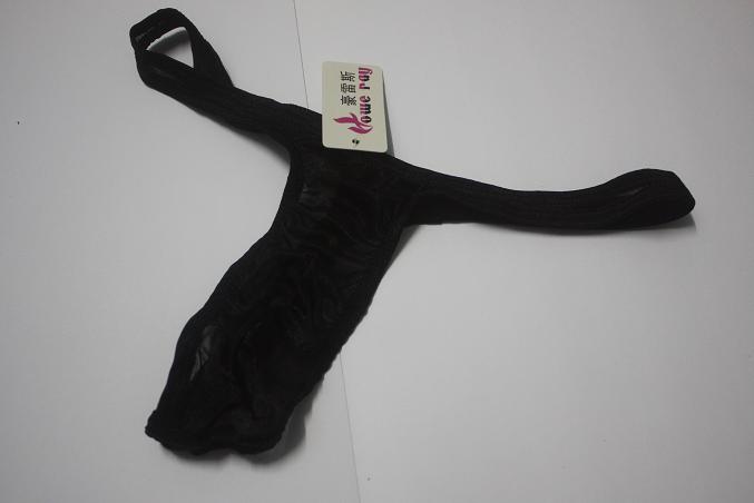 FASHION CARE 2U: UM423 Sexy Black T-Back Men's Underwear