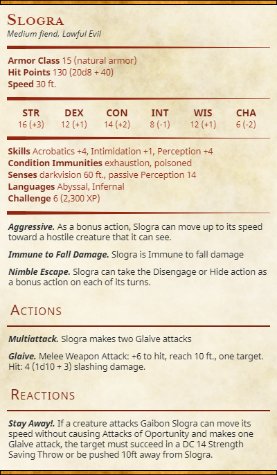 Rolando Dragões: Slogra - Monstro Homebrew para Dungeons and Dragons 5e