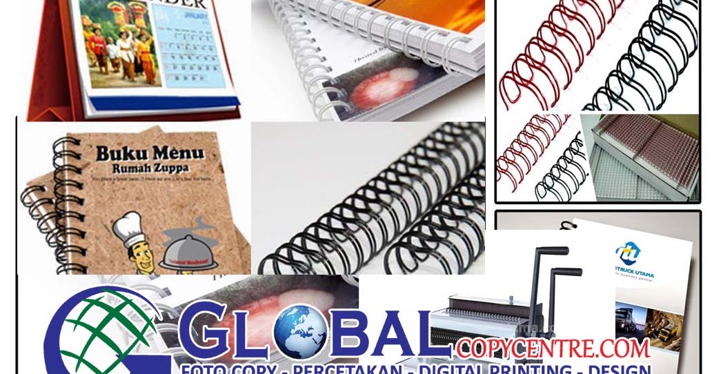 Tempat, Jasa Jilid Spiral atau Ring Kawat 24 Jam di Jakarta - Global Printing Jakarta » Fotocopy ...