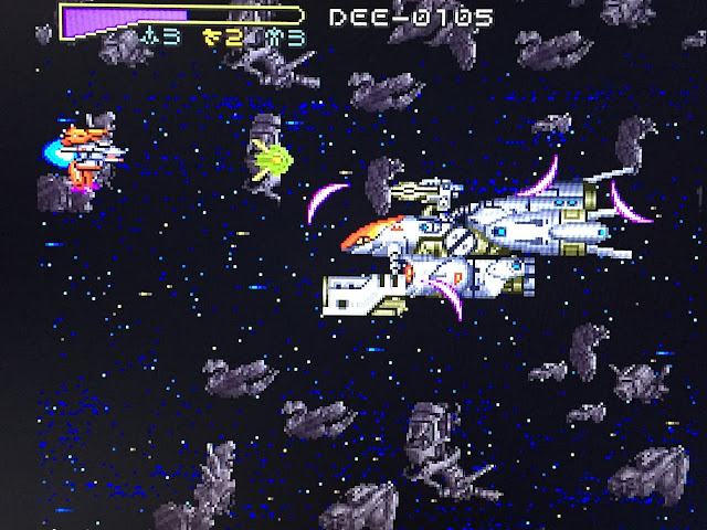Retro Gamer Randomness: Macross: Scramble Valkyrie for the SNES