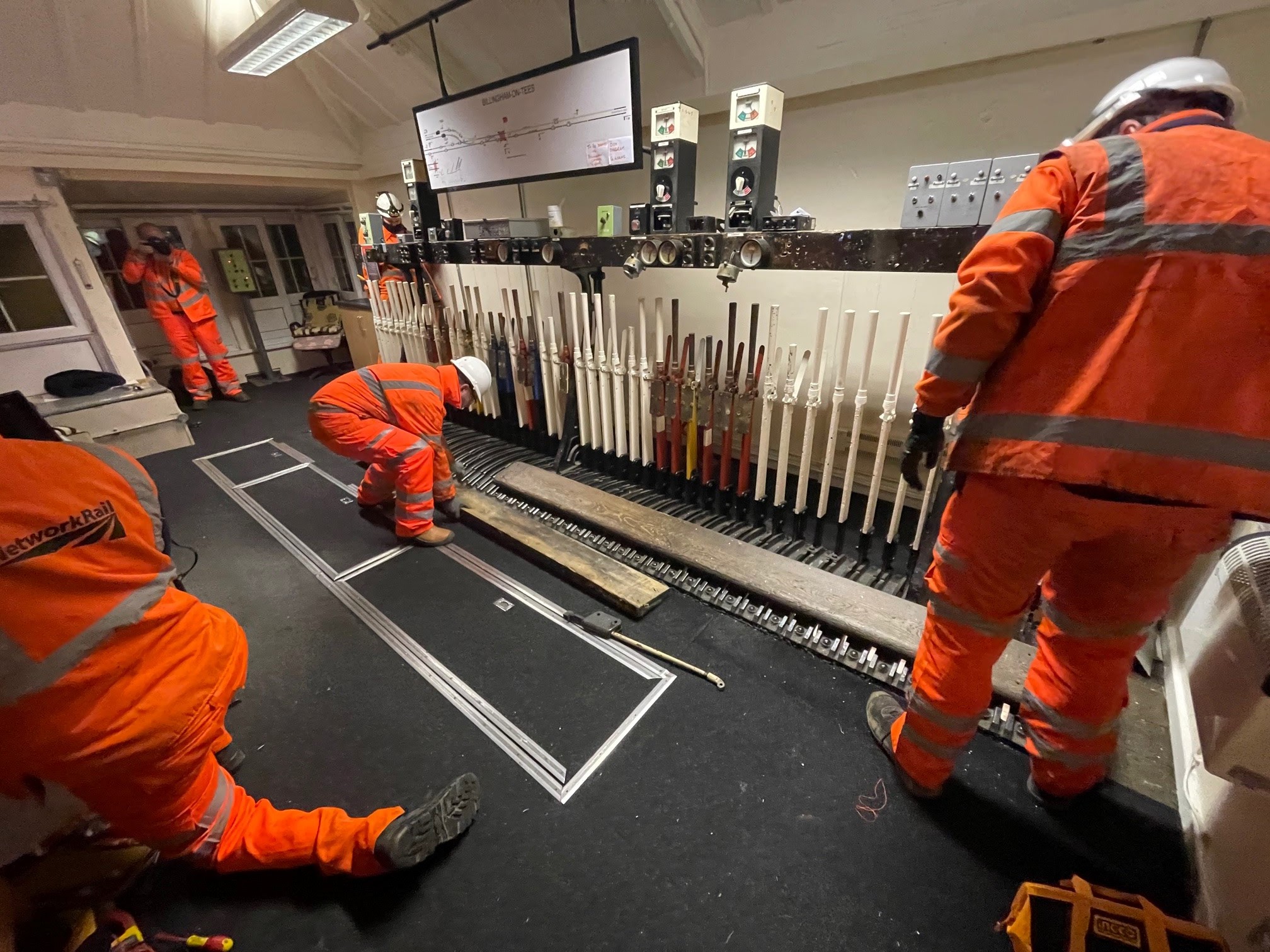 North Tyneside Steam Railway: Billingham Signal Box