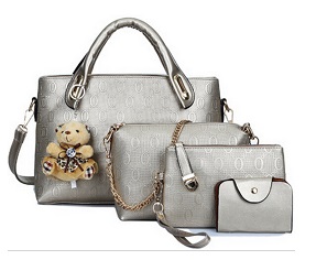 Beg tangan wanita terkini murah woman hand bag / 4pcs per Set dcp 492 ...