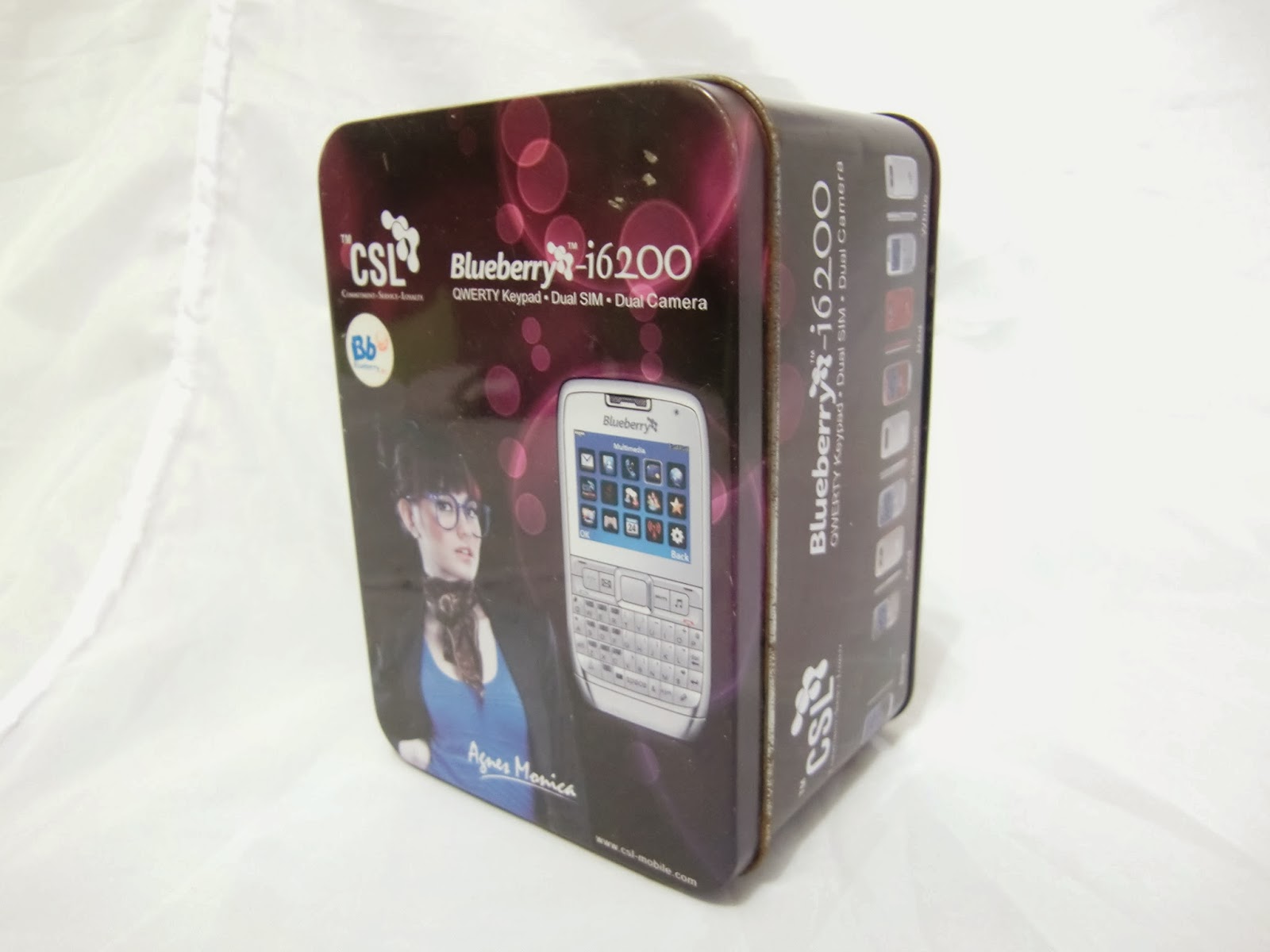 CILEGON ANTIK: Kaleng HP Blueberry 16200