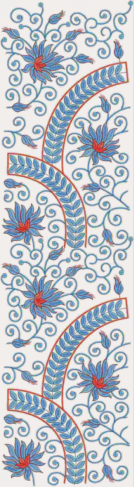 EmbDesignTube: Luxurious Embroidered Allover Designs