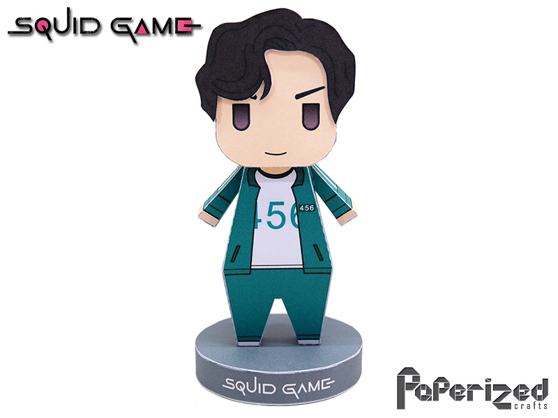 Squid Game: Player 456 Paperized | Paperized Crafts