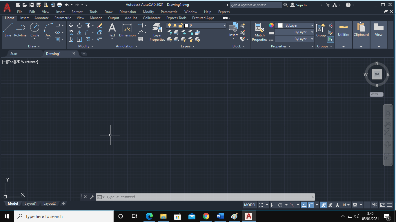 Mengenal AutoCAD (Materi 1) - DPIB SMKN 1 BUKATEJA PURBALINGGA