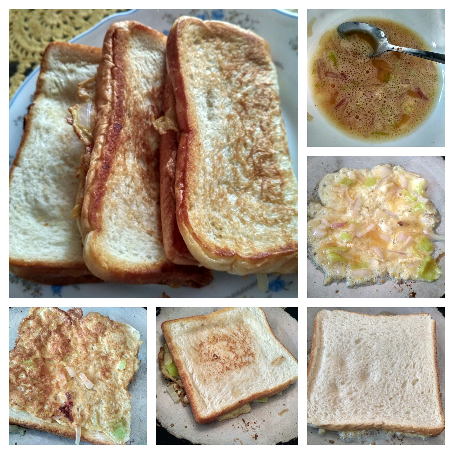 Homemade Roti John By Using White Bread