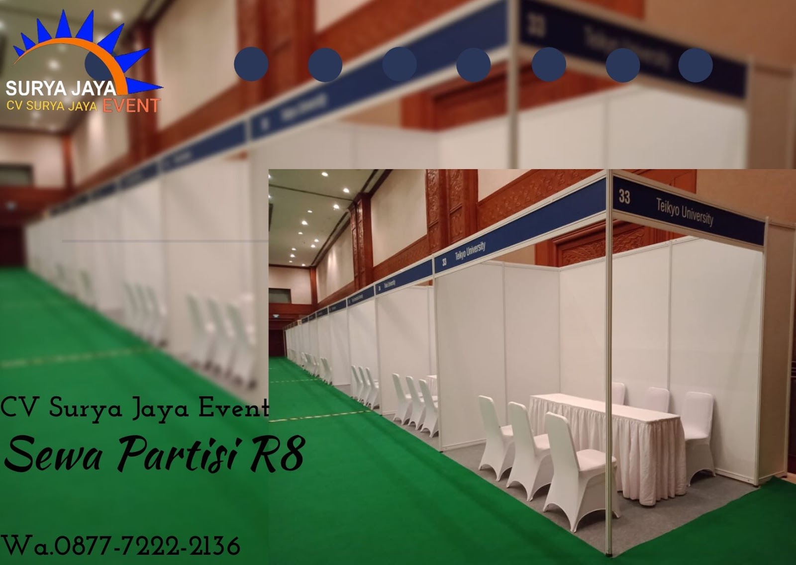 Sewa Partisi Stand Pameran