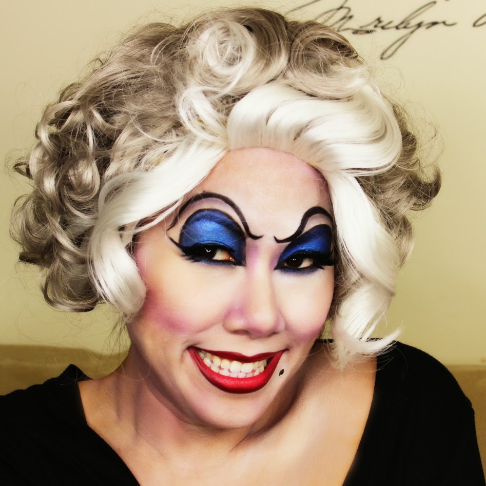 Halloween Makeup: Disney's Ursula from the Little Mermaid | Makeup By ...
