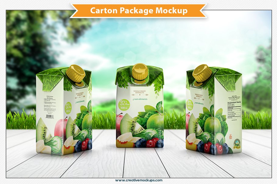 270+ Best Juice Box Packaging Mockup Templates | Free & Premium