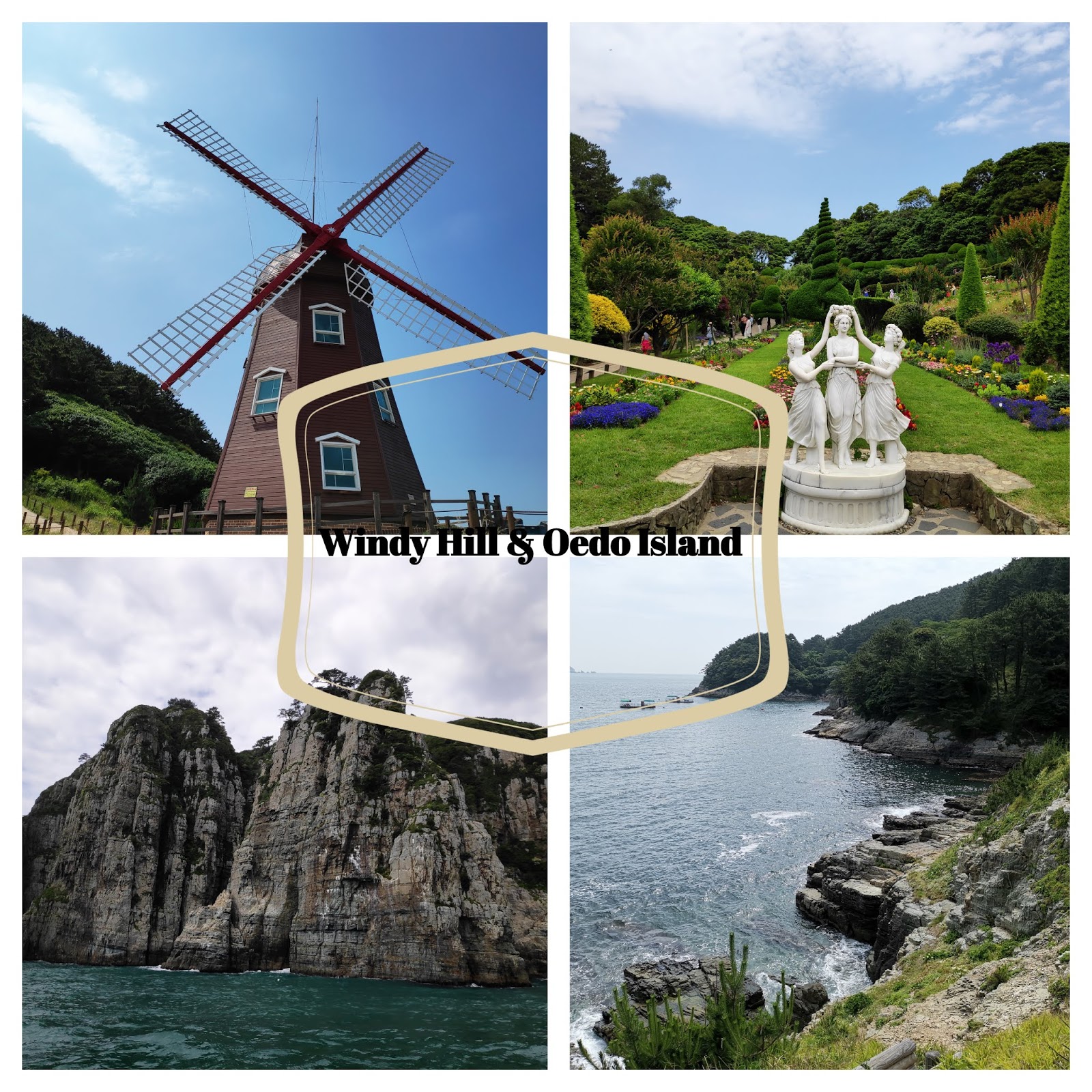 Betty's Journey: Geoje Island Day Tour : Windy Hill and Oedo Island