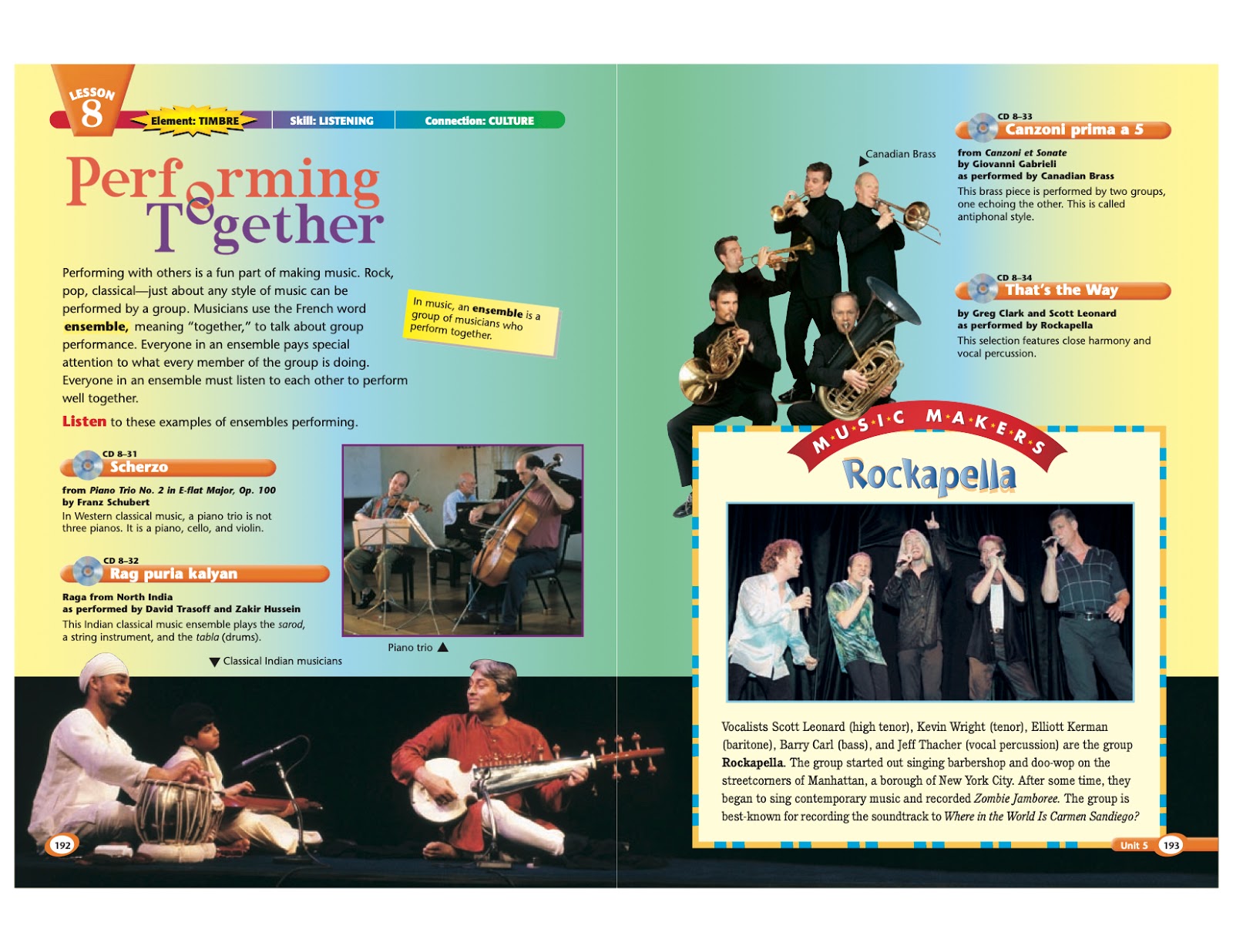 WCGS Music Blog: 4th Grade General Music