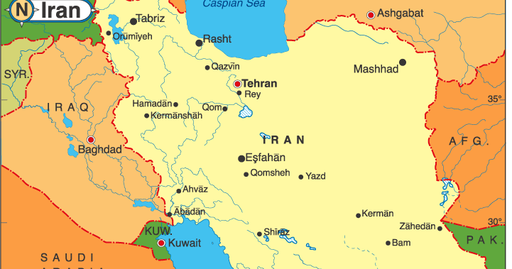 ANTHROPOLOGY OF ACCORD: Map on Monday: IRAN